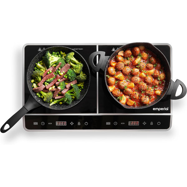 Latitude Run Emperial Double Induction Hob - 2800W Portable Dual, Twin ...