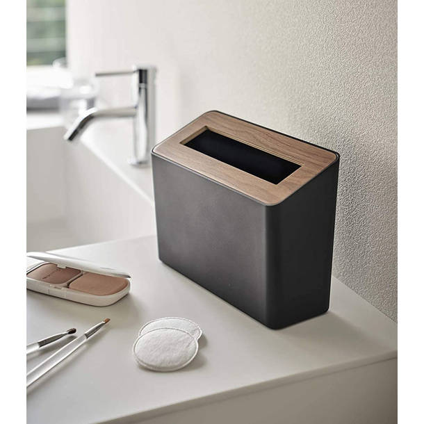 Yamazaki USA Yamazaki Home Rin Rectangular Reusable Tissue Box Cover ...