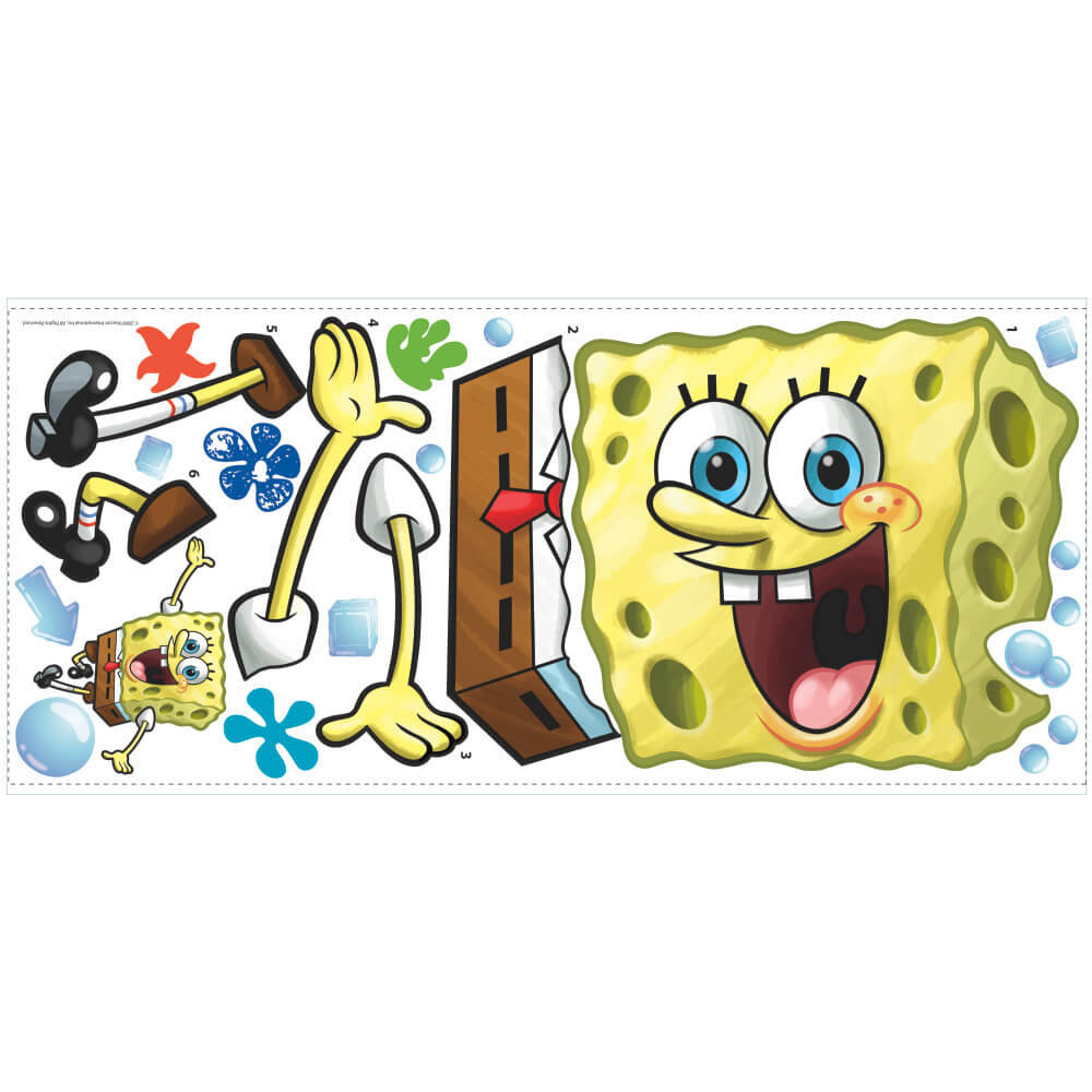 Wallhogs SpongeBob Squarepants Wall Decal | Wayfair