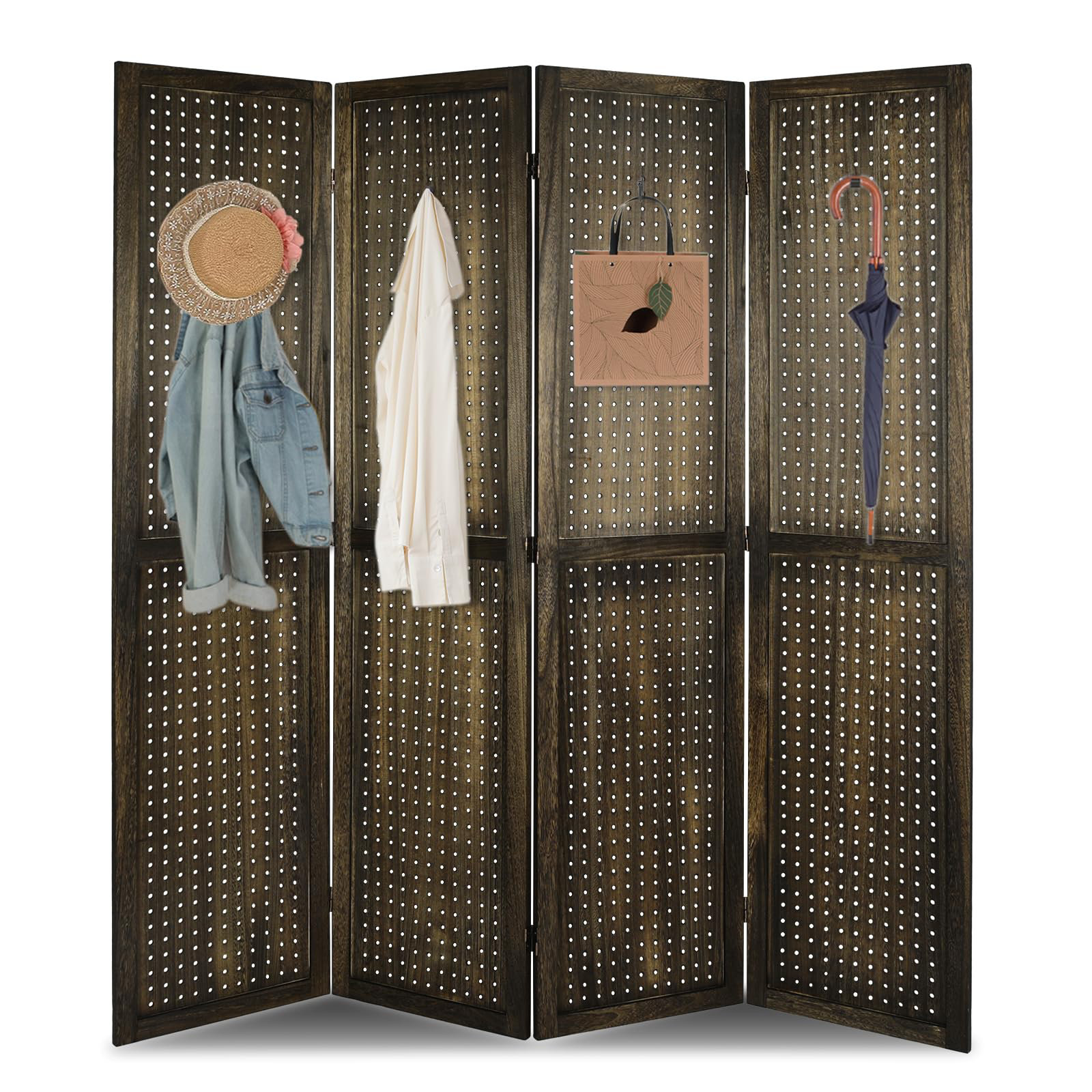 Millwood Pines Delenn 64'' W x 67'' H 4 - Panel Classroom Divider Room ...