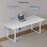 Ebern Designs Electric Height Adjustable Standing Desk W/Dual Motor ...
