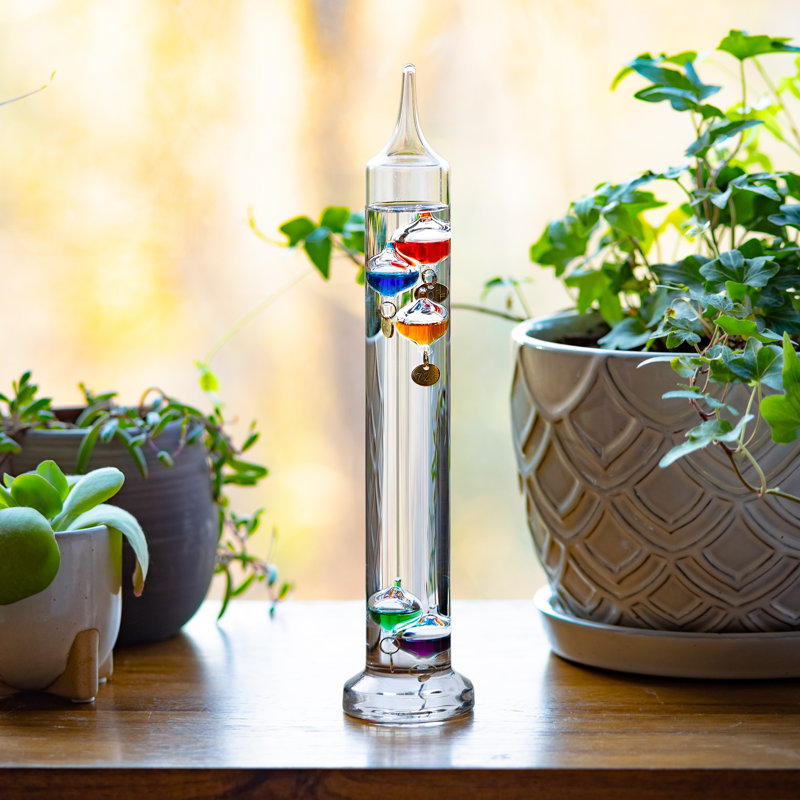 La Crosse Technology 11" Glass Galileo Thermometer | Wayfair