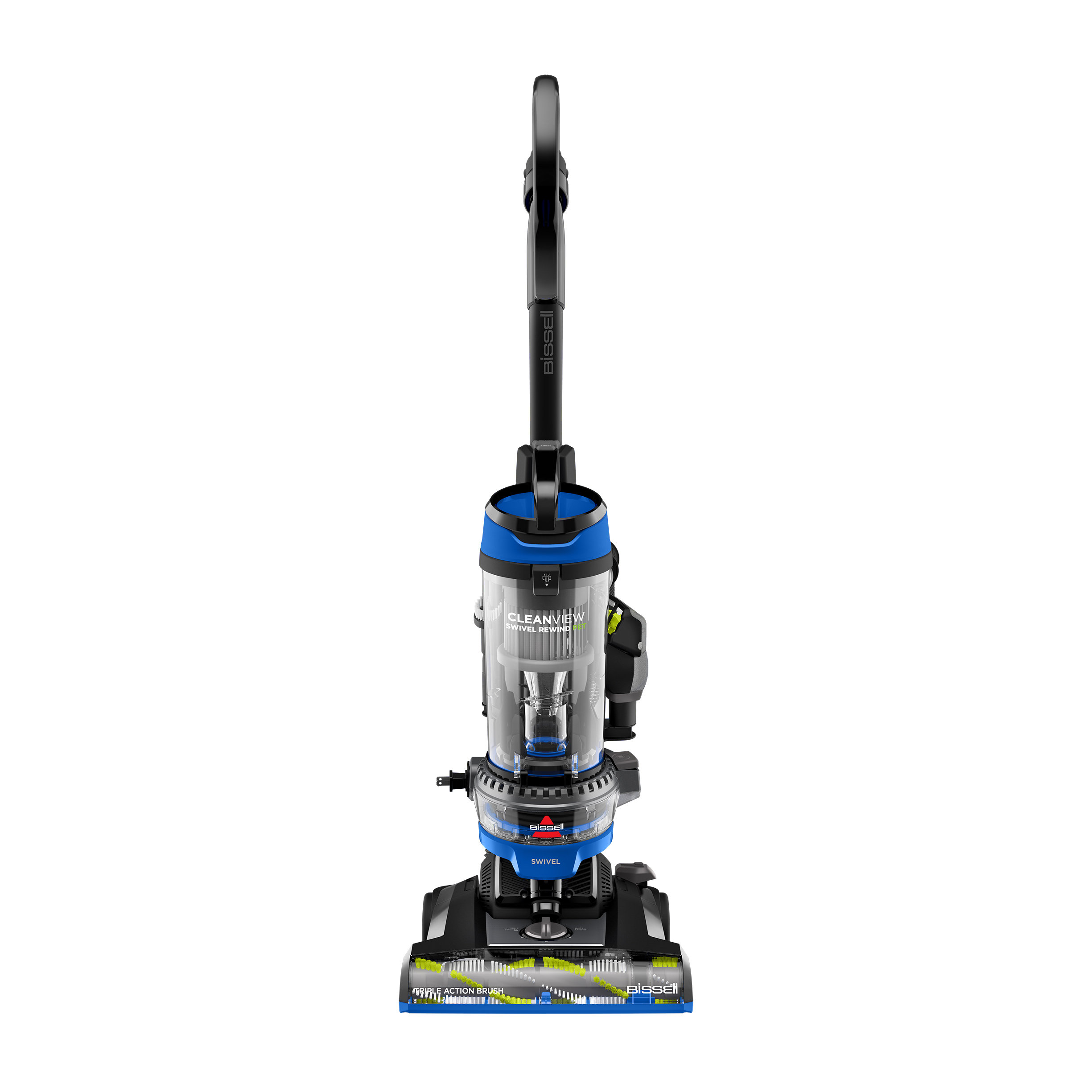 BISSELL CleanView Vacuum with Automatic Cord Rewind, TurboEraser ...