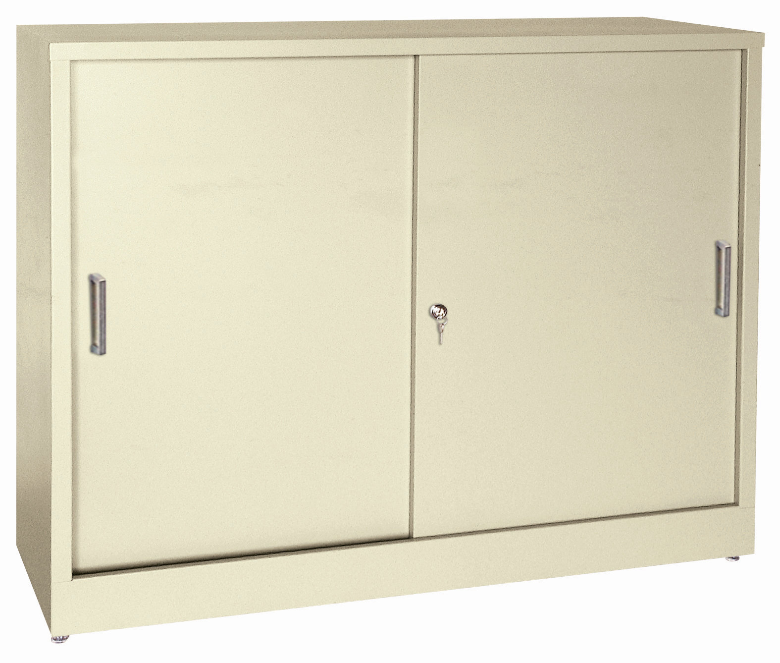 Sandusky Cabinets Sliding 2 - Shelf Storage Cabinet & Reviews - Wayfair ...