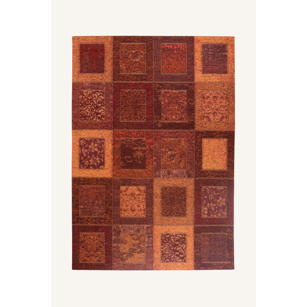 Rosalind Wheeler Charlane Geometric Machine Woven Area Rug | Wayfair.co.uk