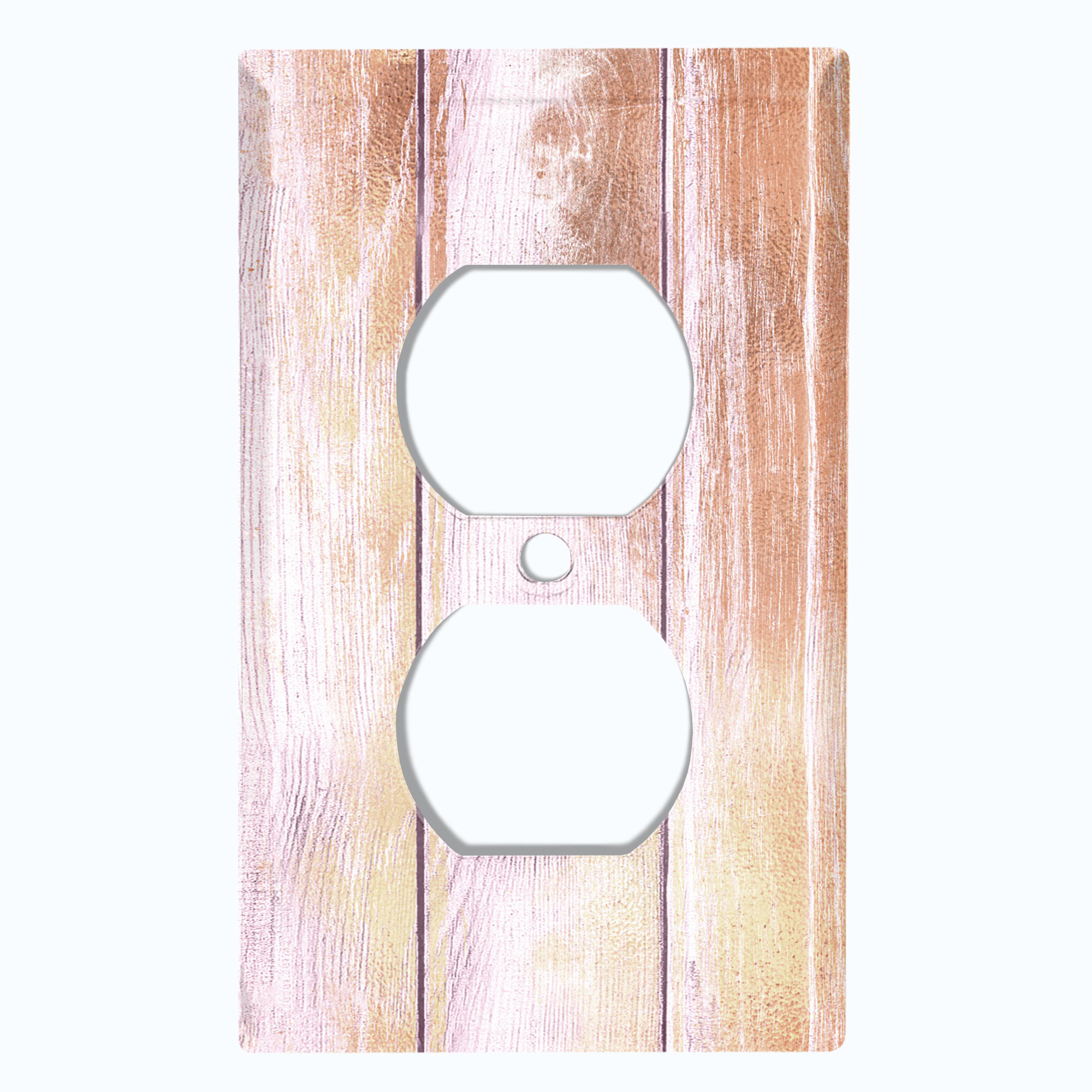 WorldAcc Patterned 2 - Gang Duplex Outlet Standard Wall Plate | Wayfair