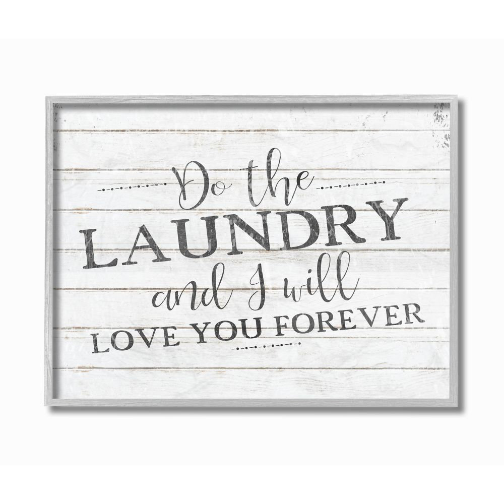 Ebern Designs 'Do the Laundry Bathroom Word Design' Graphic Art on ...