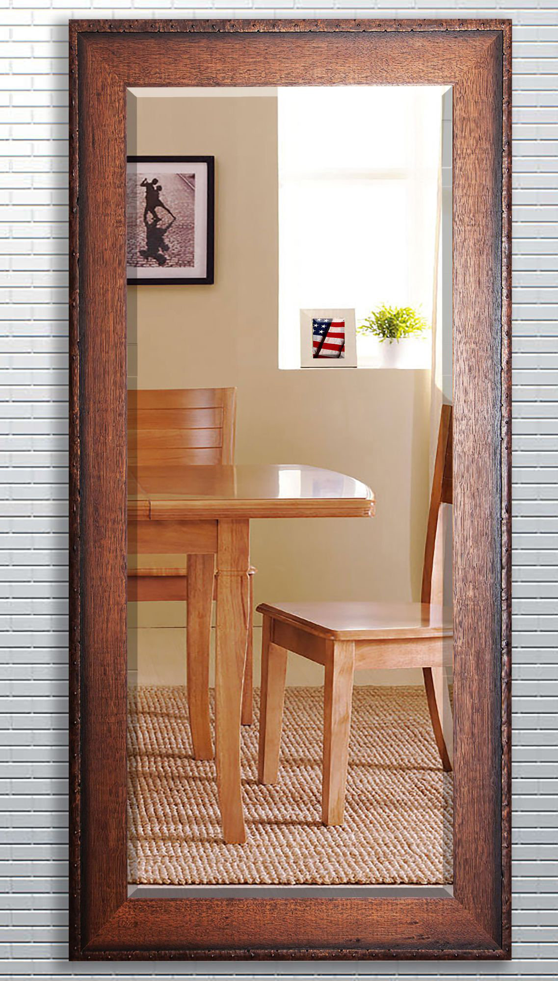Rayne Mirrors Timber Estate Traditional Beveled Accent Mirror & Reviews ...