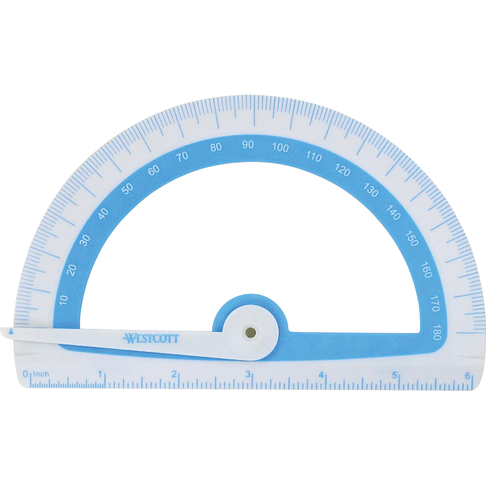 ACME UNITED CORPORATION Microban Soft Touch Antimicrobial Protractor ...