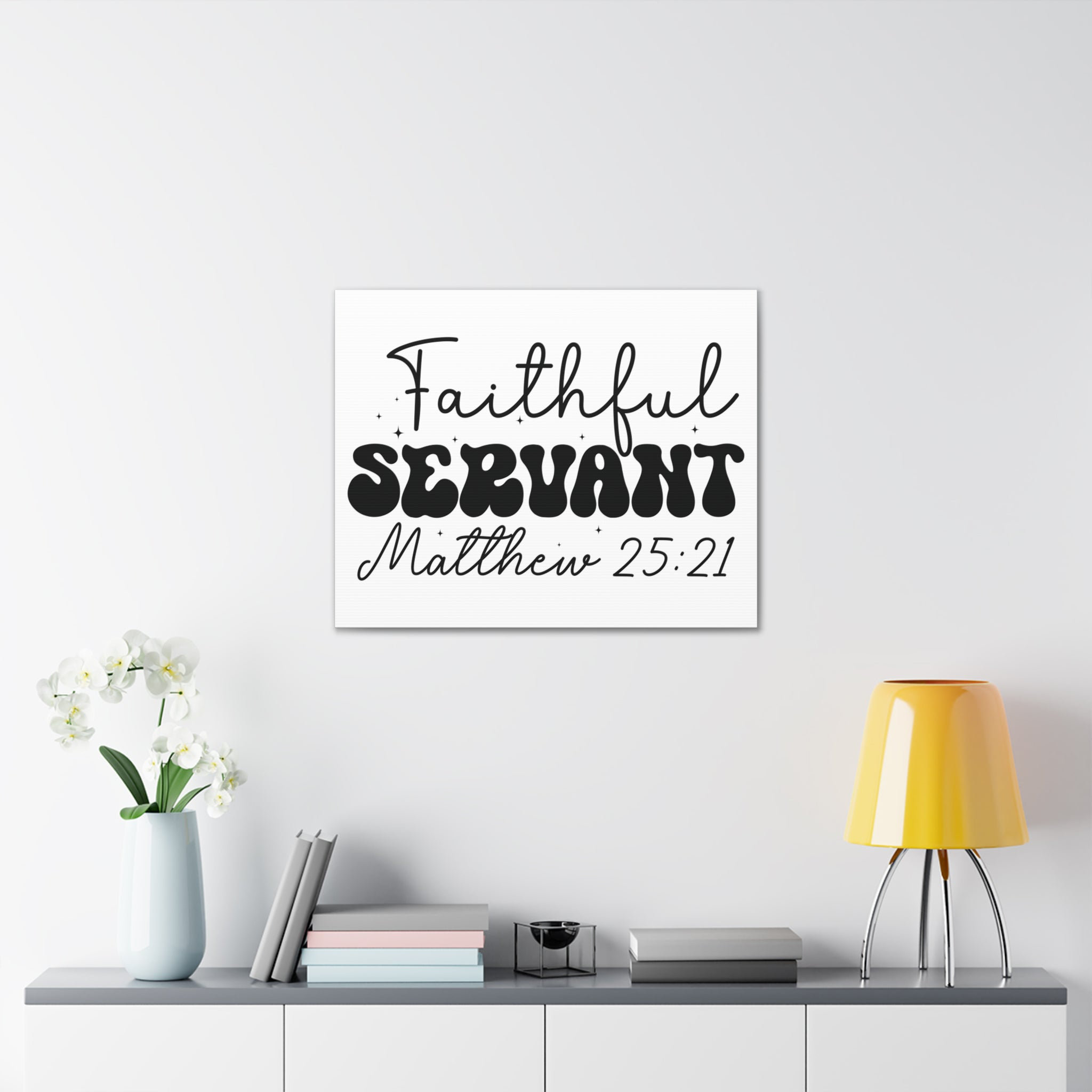 Trinx Scripture Walls Matthew 25:21 My Faithful Servant Bible Verse ...