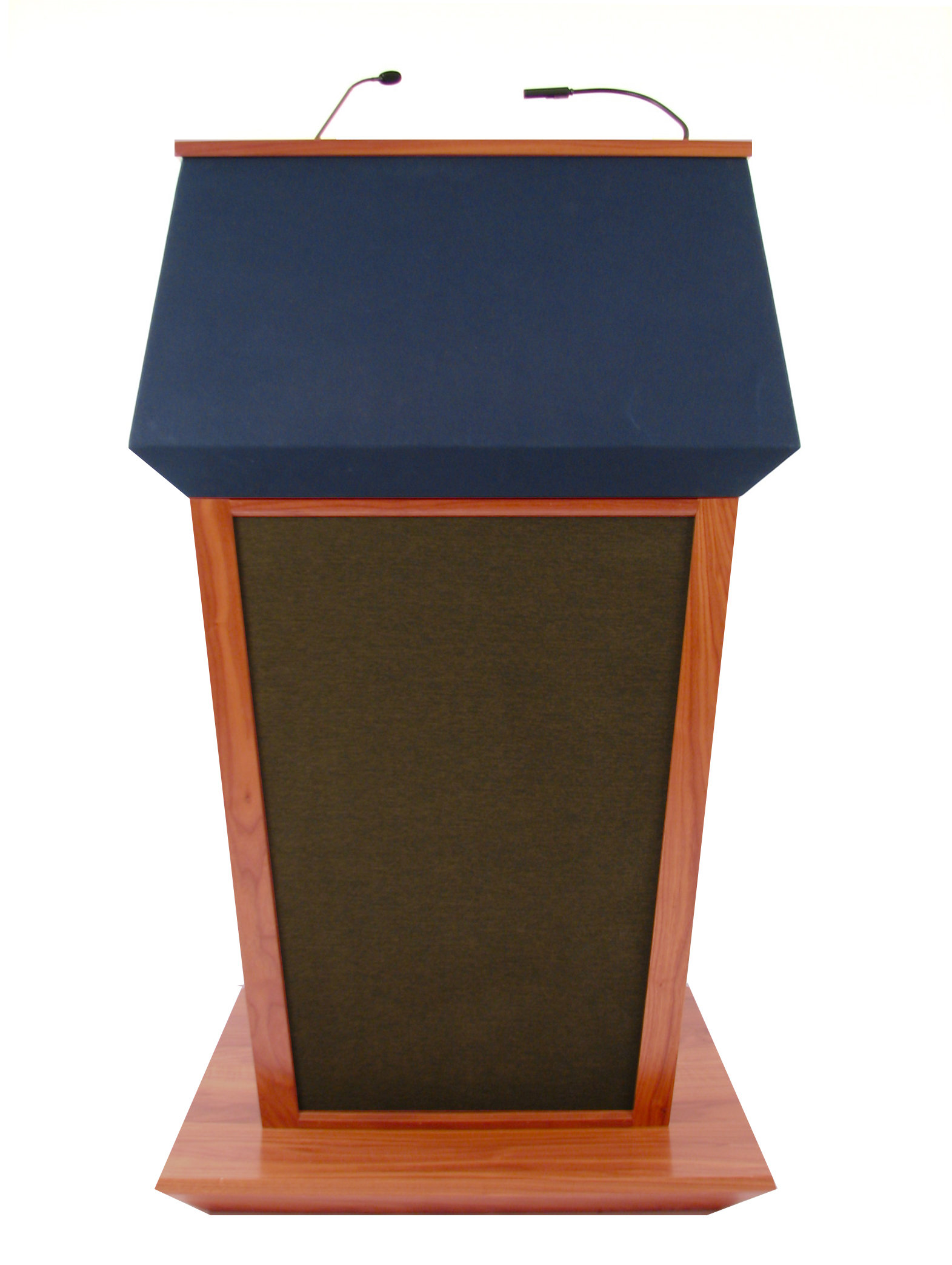 AmpliVox Sound Systems Patriot Plus Custom Solid Hardwood Lectern | Wayfair