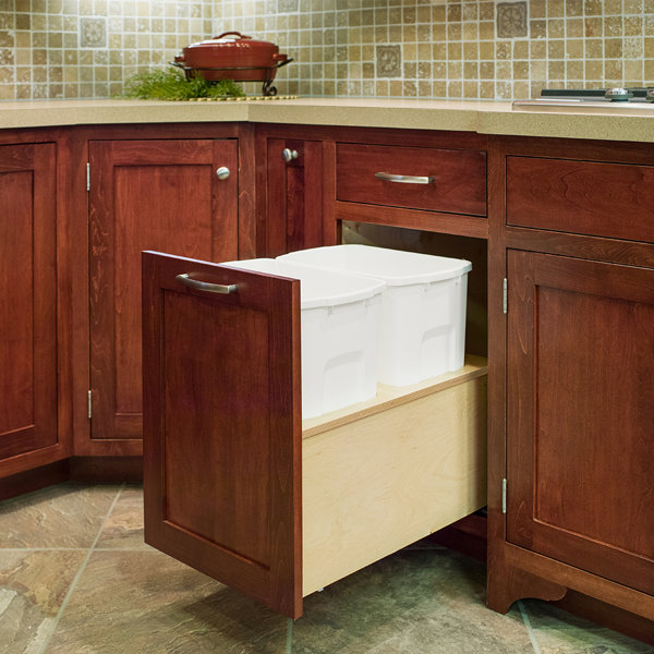 Rebrilliant Burkart Wood Pull Out Drawer | Wayfair