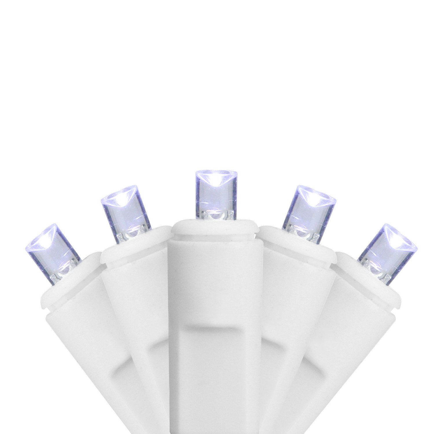Sienna Lighting 70 White LED Twinkling Commercial Wide Angle Icicle ...