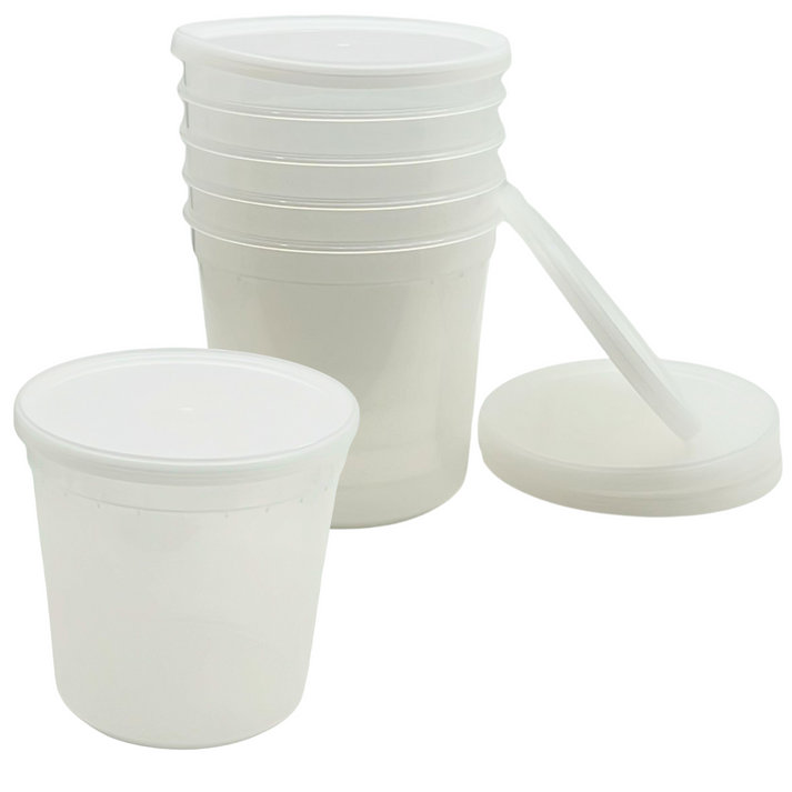 Ebern Designs 48 oz BPA-Free Plastic Deli Containers with Leak-Proof ...