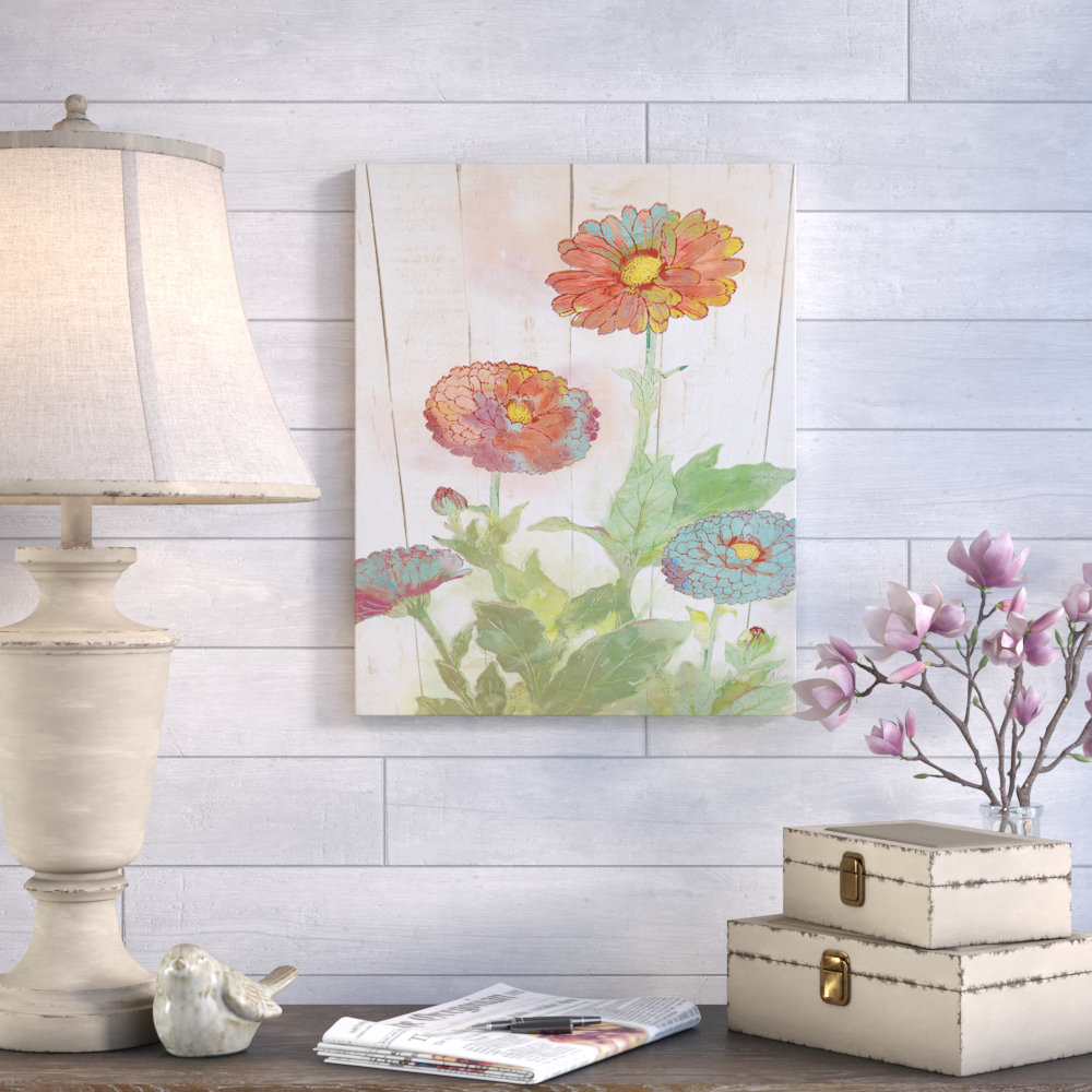 Gracie Oaks Poppy Play II - Print on Canvas - Wayfair Canada