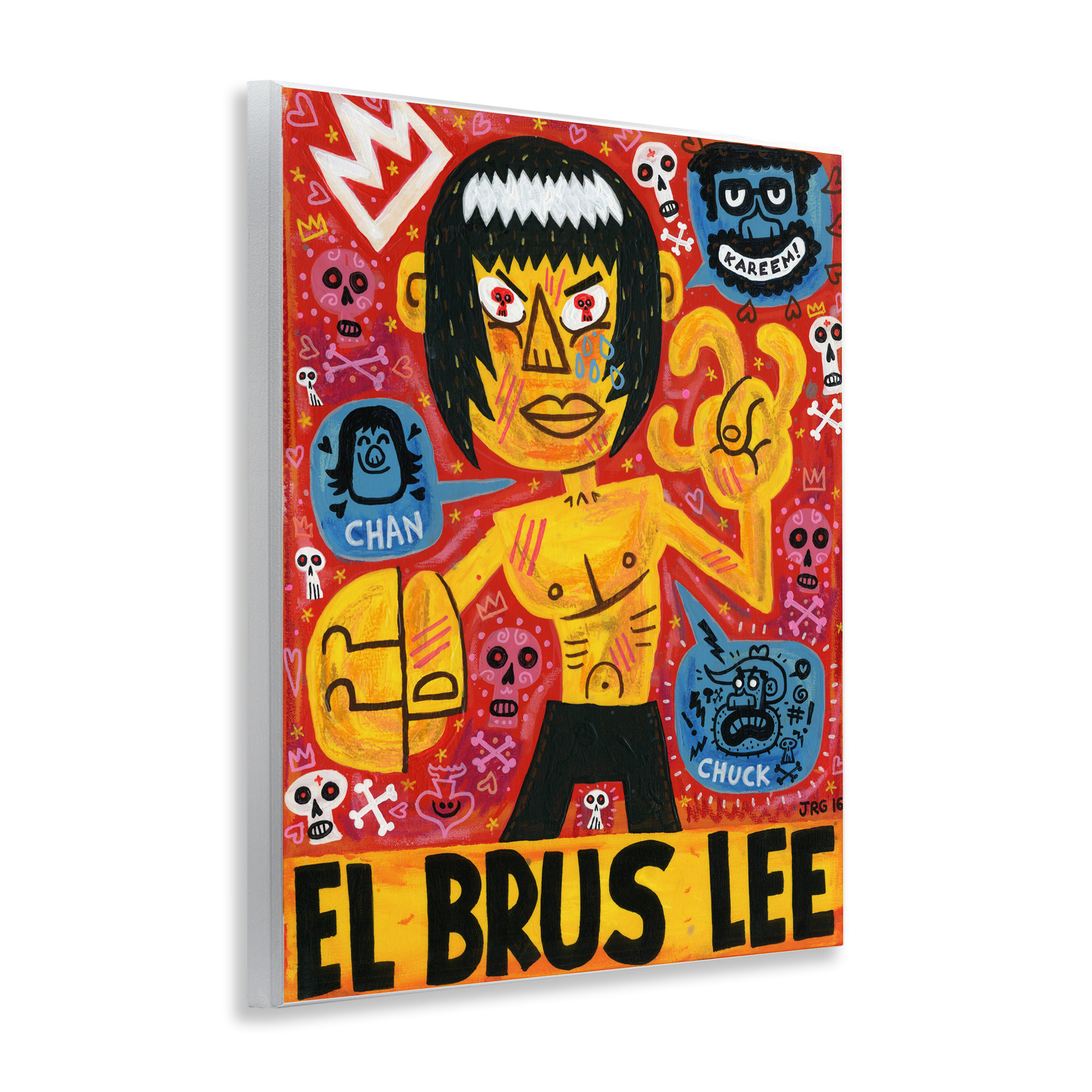 Wrought Studio El Brus Lee Iconic Culture Wall Plaque, design by Jorge ...