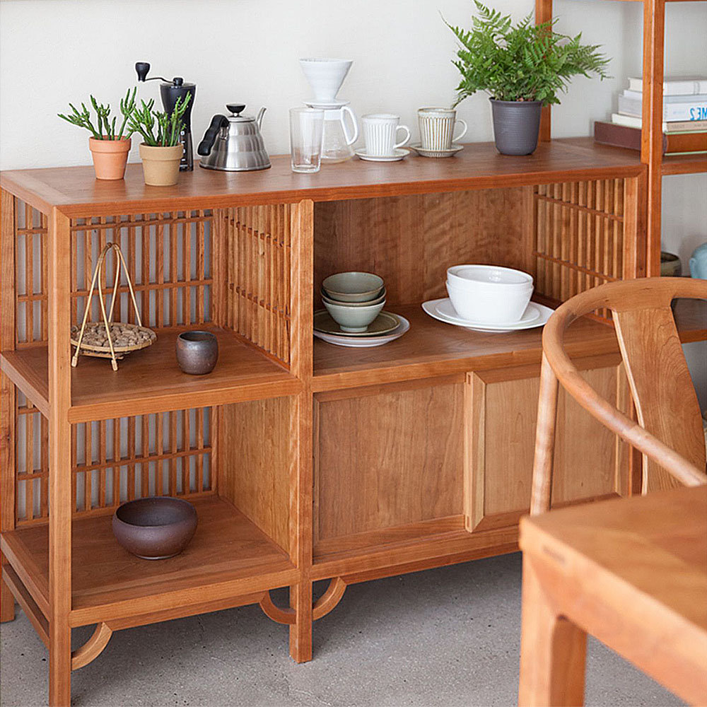 Dream cabinet Simple Tea Set Sideboard Storage Display Cabinet | Wayfair
