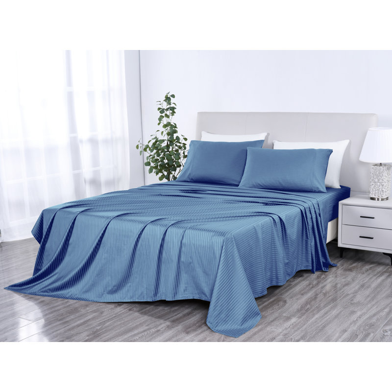 Kathy Ireland Home Egyptian-Quality Cotton 1000 Thread Count Sheet Set ...