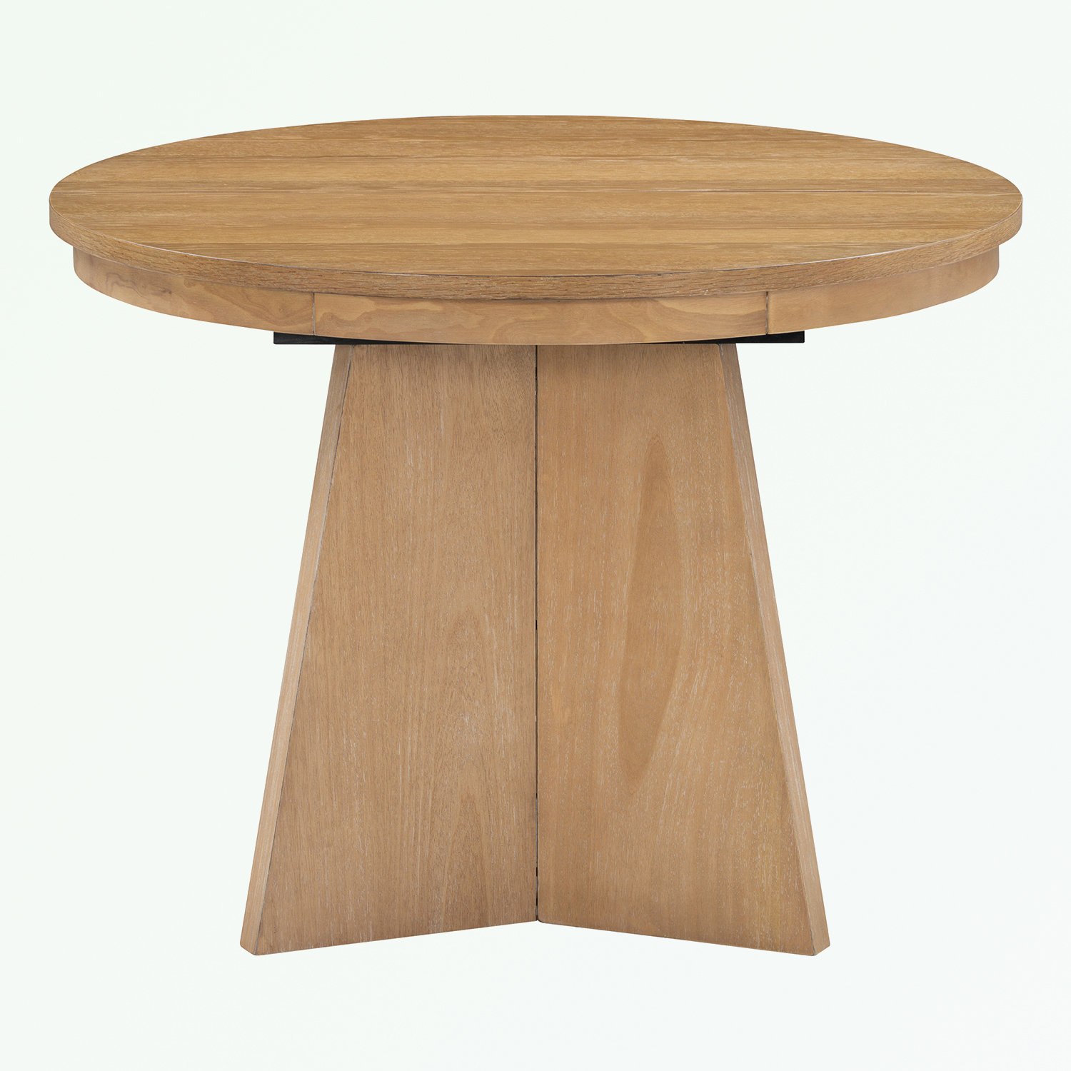 Latitude Run® Extendable Dining Table with a Middle Leaf | Wayfair