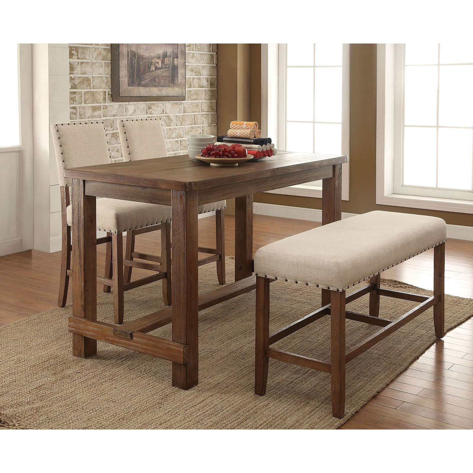 Red Barrel Studio® Gariner Trestle Dining Table & Reviews | Wayfair