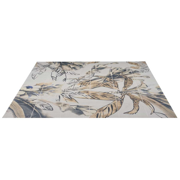 TileBar Angela Harris Wilder 7.87 In. X 7.87 In. Matte Porcelain Floor ...