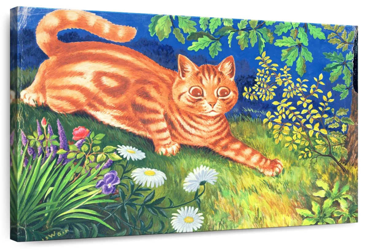 Ebern Designs Cat Stalking | Wayfair