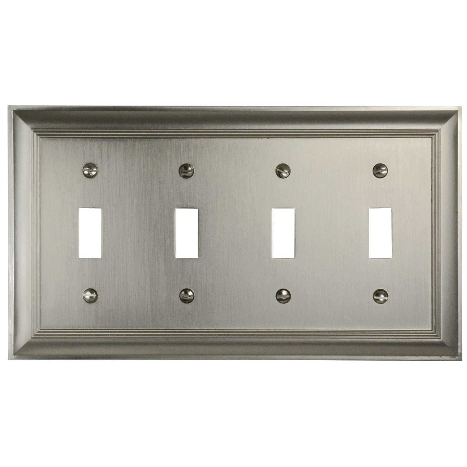CKP Impressions 4-Gang Toggle Light Switch Wall Plate & Reviews | Wayfair