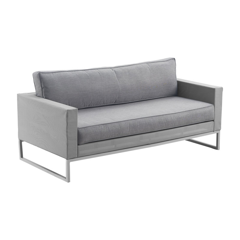 Elle Decor Tropez Outdoor Sofa, Grey & Reviews | Wayfair