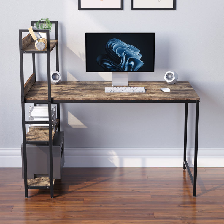 Borough Wharf Yaraghi 120cm W Rectangle Computer Desk | Wayfair.co.uk