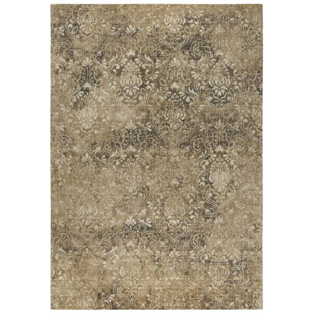 One Allium Way® Thora Wool Floral Rug & Reviews | Wayfair