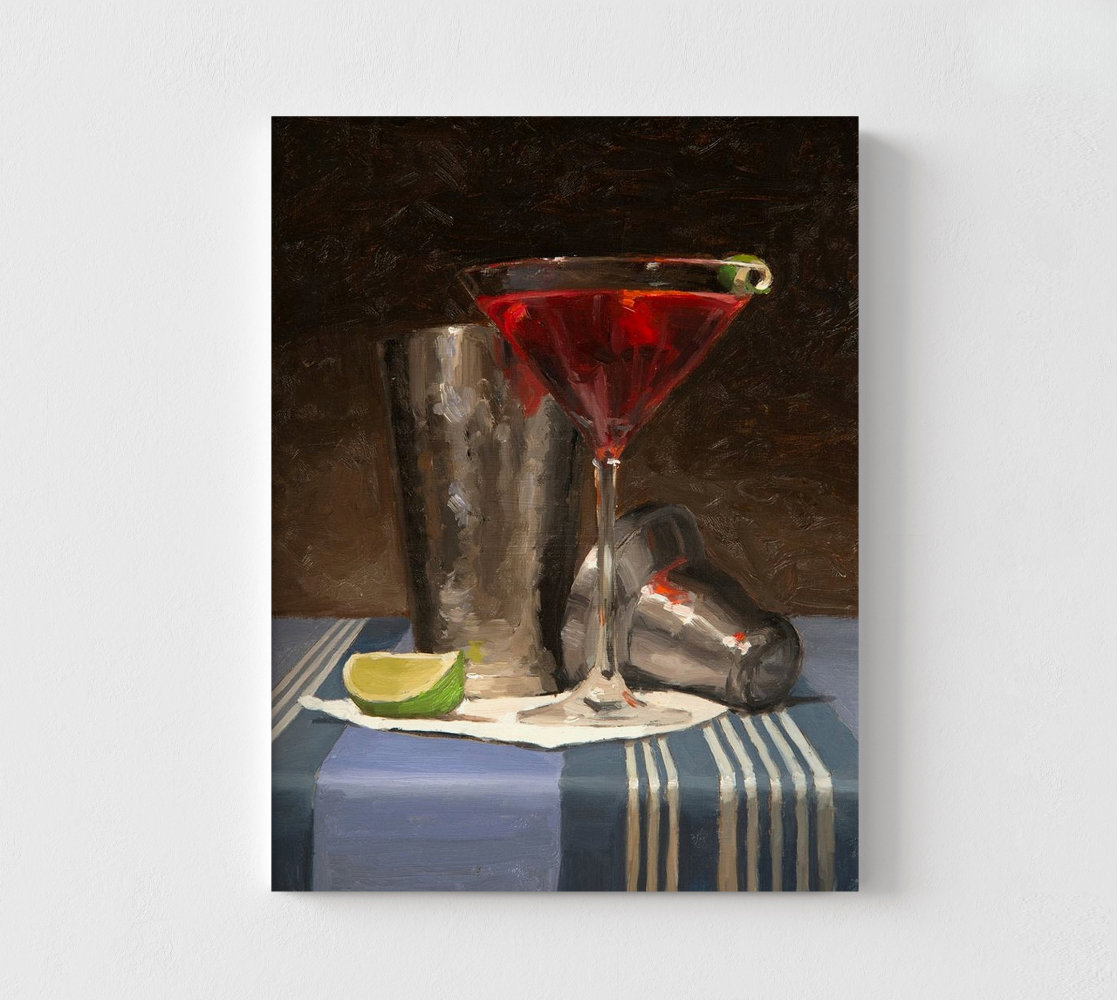 WeFrameArt Cosmopolitan By Todd M. Casey, Cosmo Poster Print, Girly ...