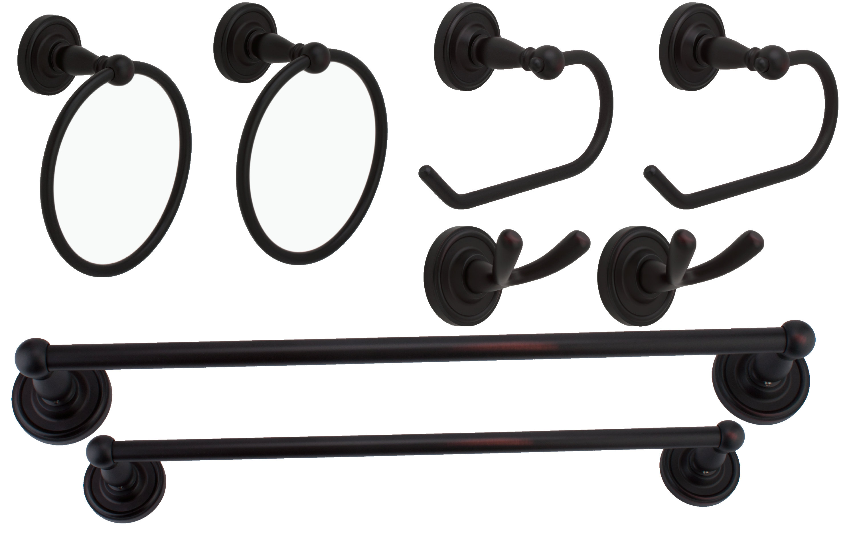 Weslock 8 - Piece Bathroom Hardware Set & Reviews - Wayfair Canada