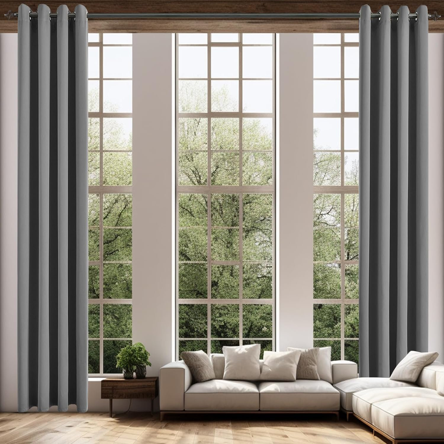 Latitude Run® Marcenia Polyester Blend Blackout Single Curtain Panel ...