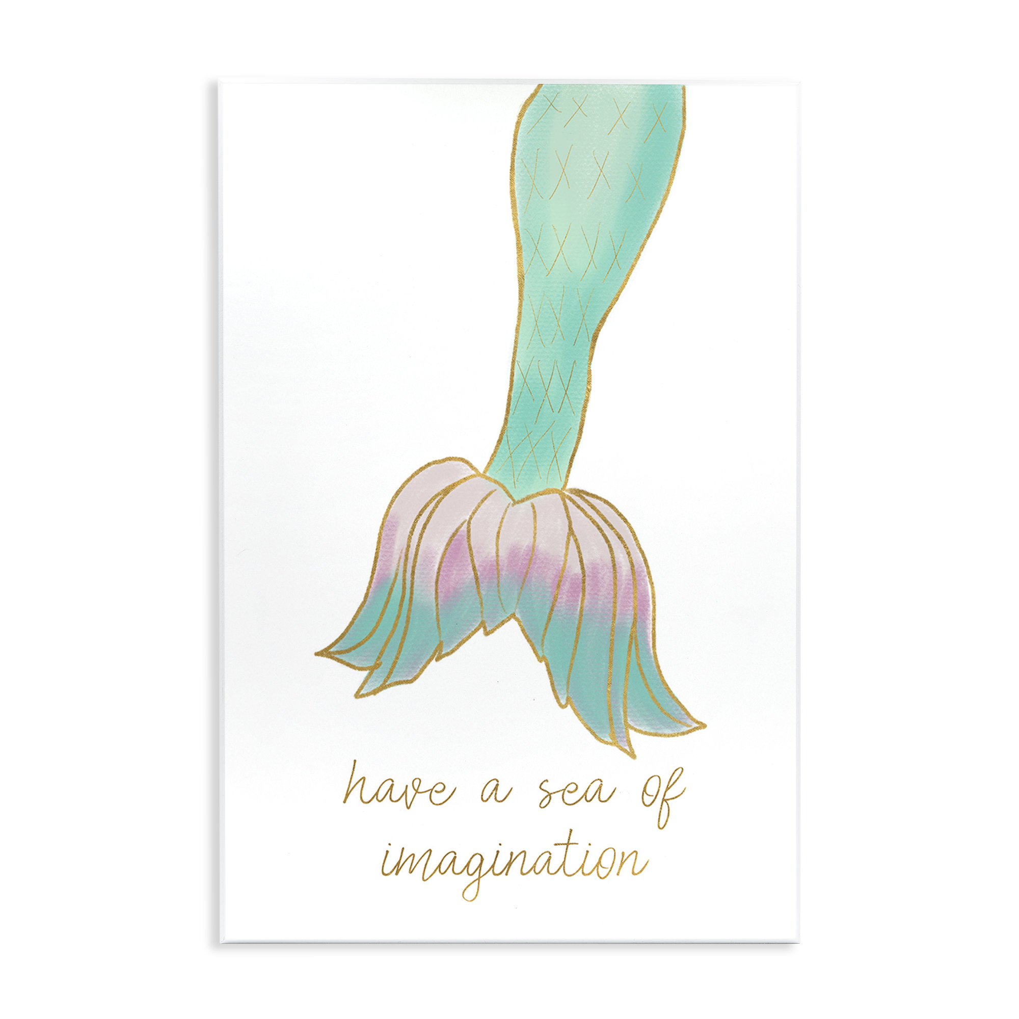Stupell Industries Sea Of Imagination Wall Plaque Art by Kali Wilson ...