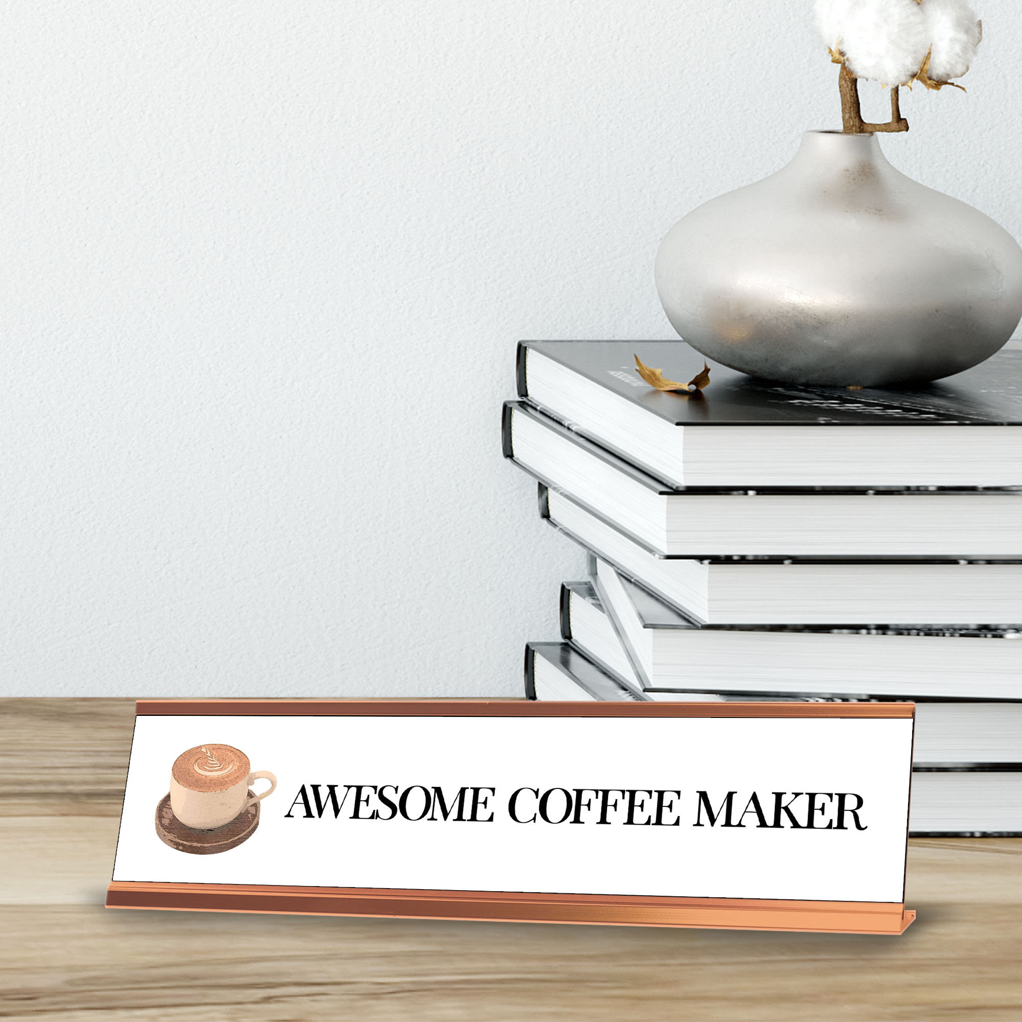 Signs ByLITA Awesome Coffee Maker Sign Holder | Wayfair