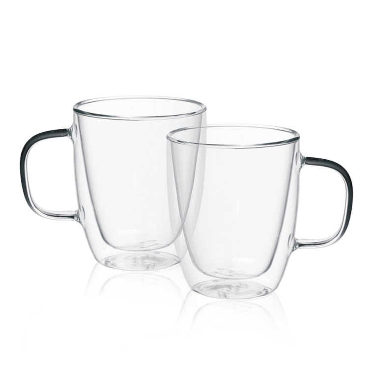 Orren Ellis Binani High Borosilicate Glass Coffee Mug | Wayfair