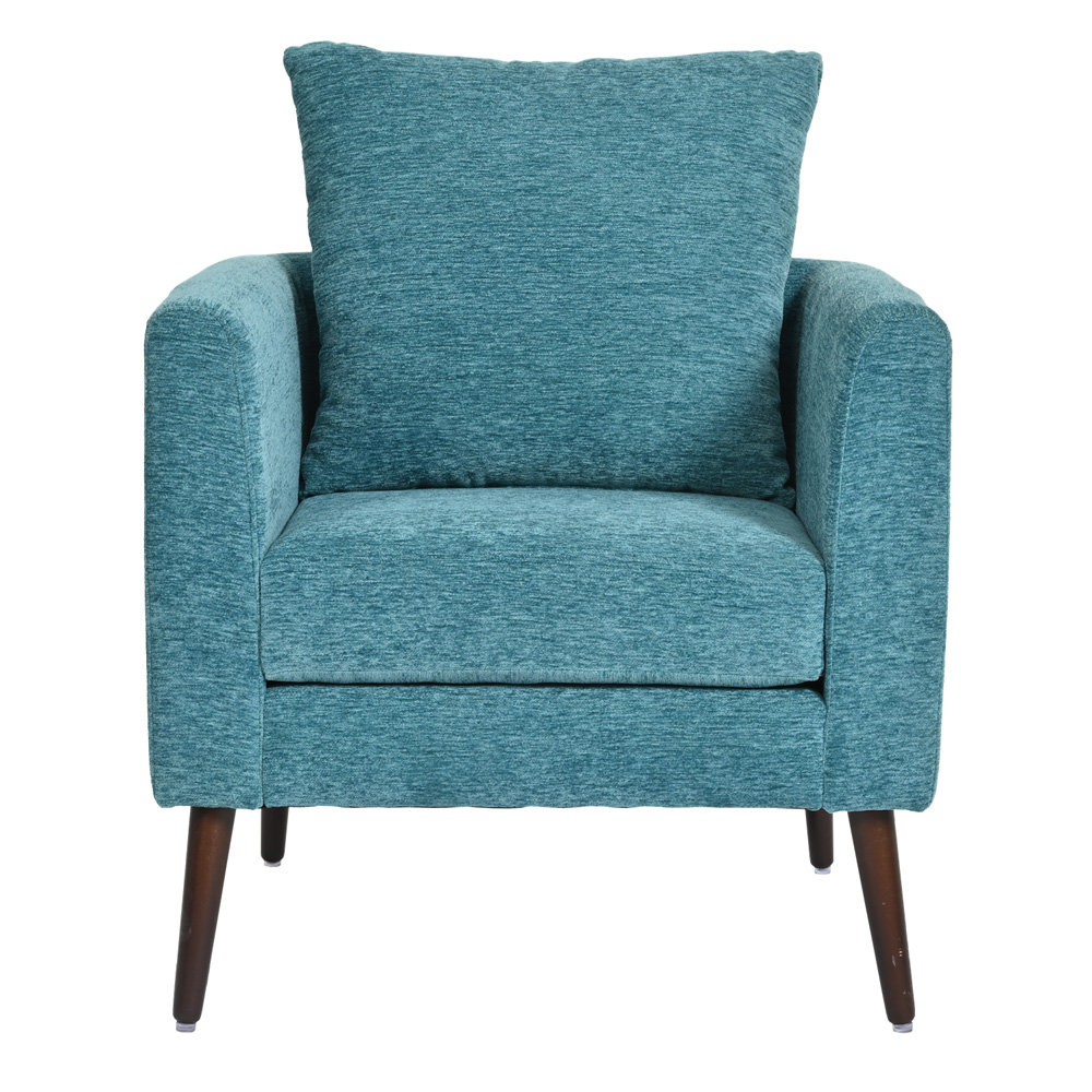 Red Barrel Studio Teal Accent Chair | Wayfair