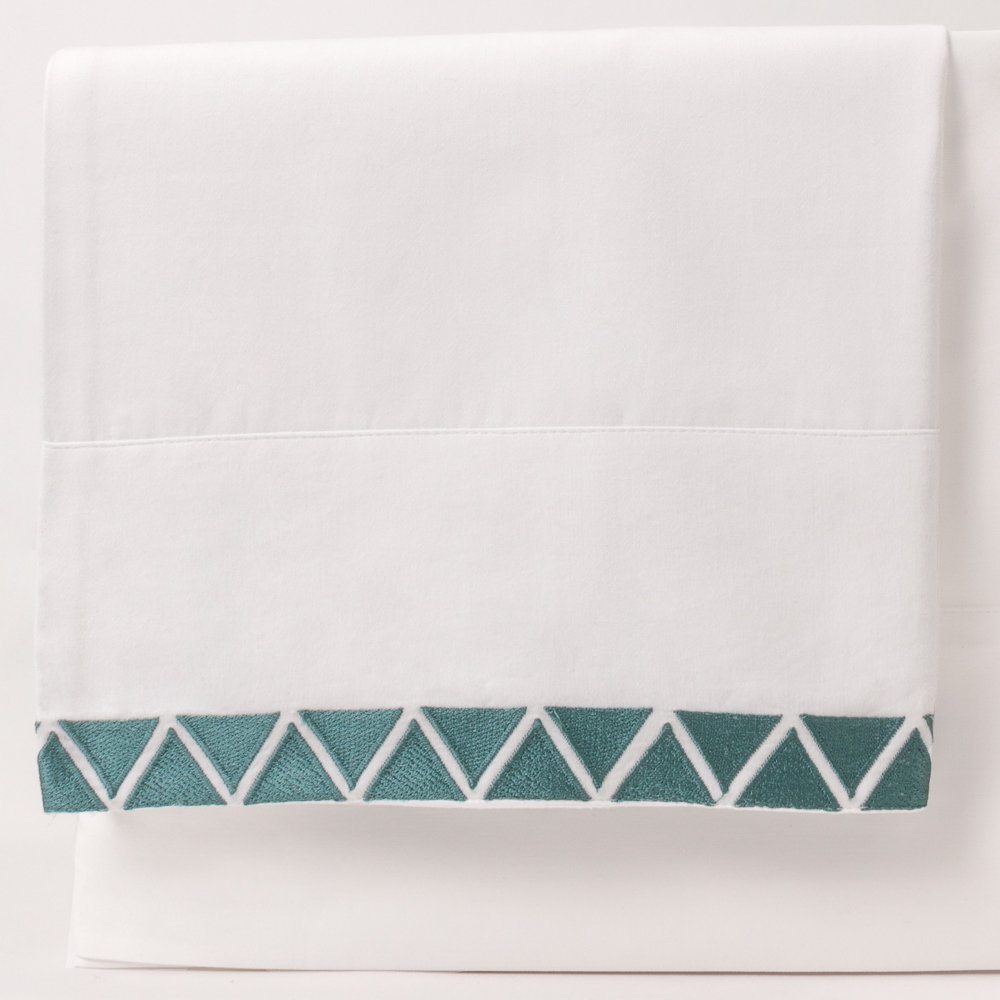 Amity Home Elegant 400 Thread Geometric 100% Cotton Sheet Set | Wayfair