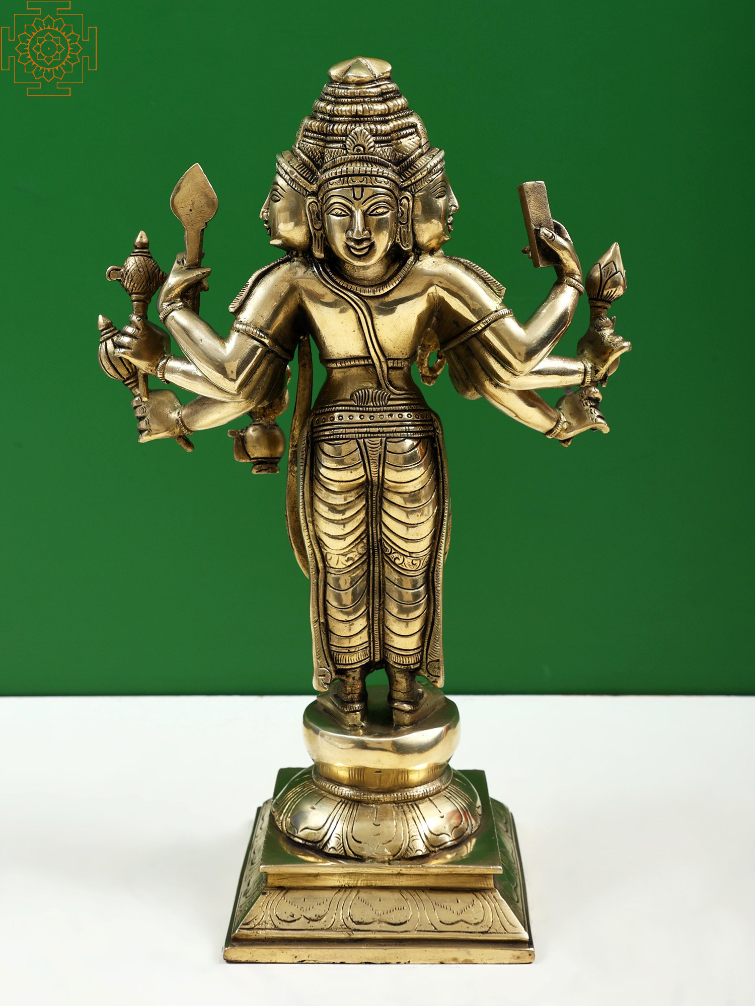 Bungalow Rose Standing Brahma Ji | Wayfair