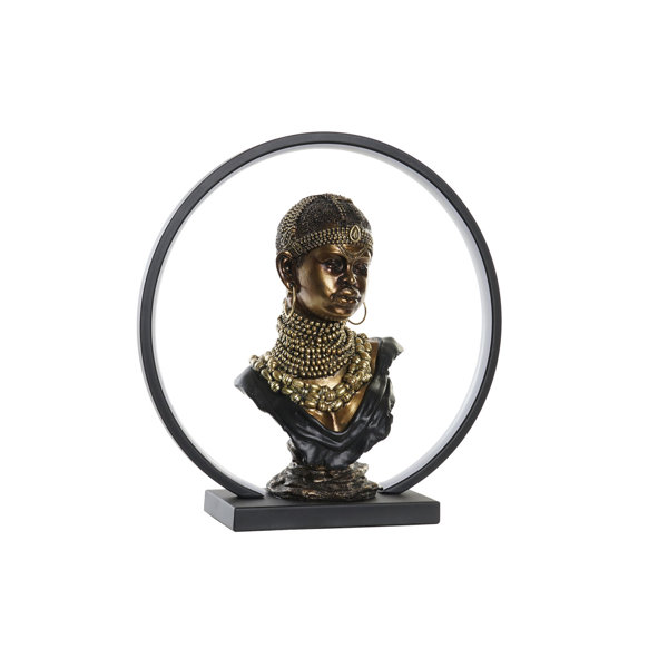 Mercer41 Hillyer Light Resin African Bust | Wayfair.co.uk
