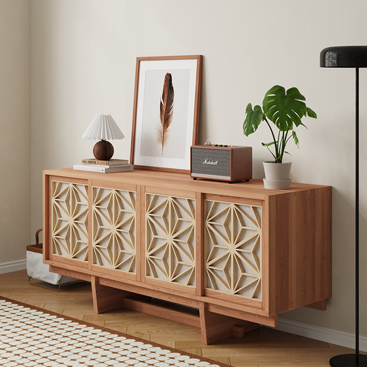 Feel High Pillows 62.99'' Media Console - Wayfair Canada