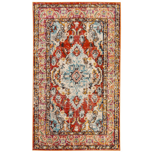 3' x 5' Orange Area Rugs You'll Love | Wayfair