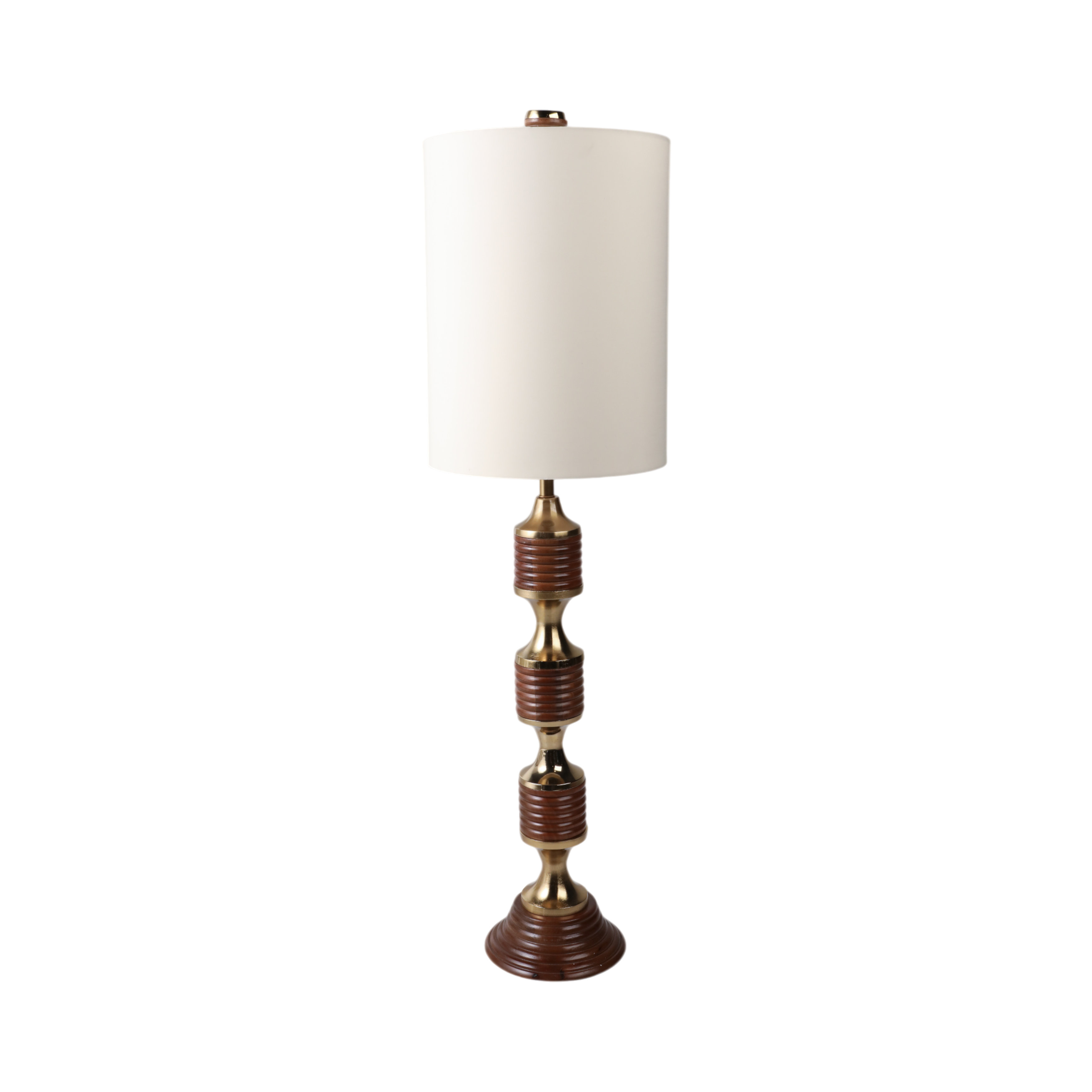 Sagebrook Home 51" Theodore Wood And Aluminum Table Lamp | Perigold