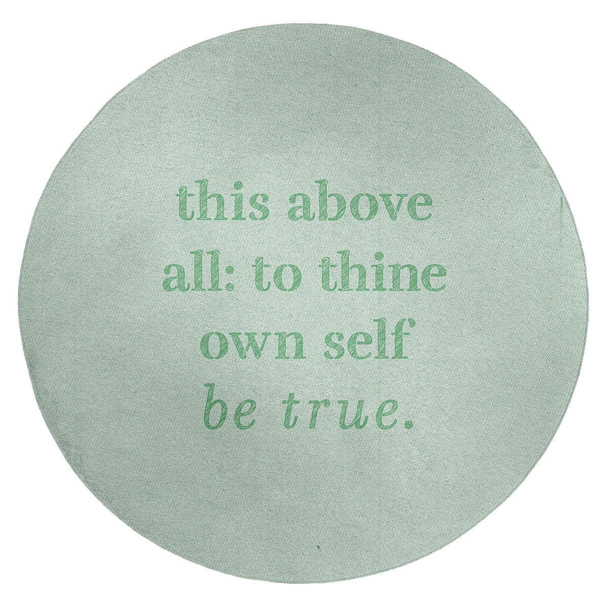 East Urban Home Handwritten Shakespeare Inspirational Quote Poly ...