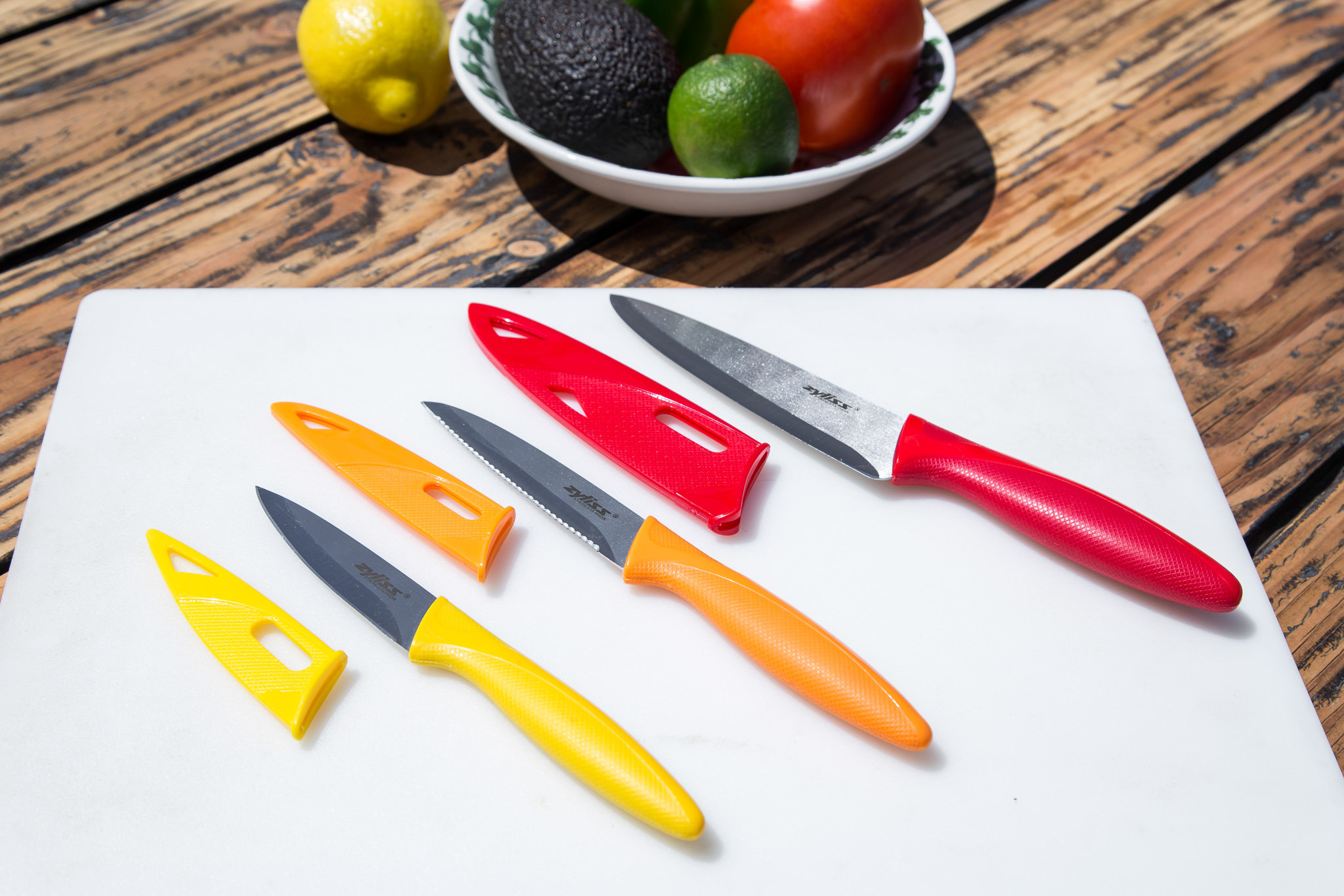 Zyliss 3 Piece Paring Knife Set with Sheath Covers | Wayfair