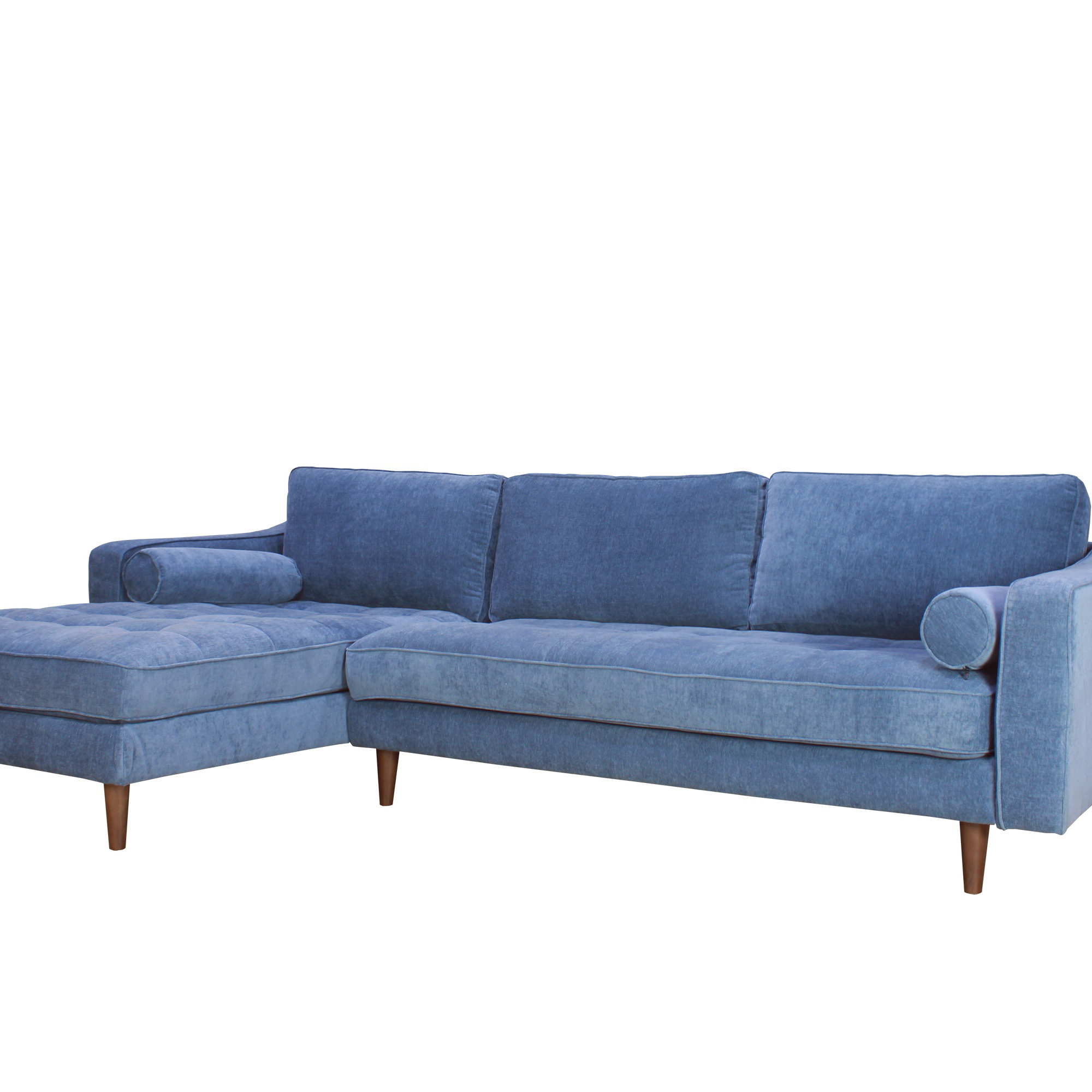 Corrigan Studio® L-Shaped Sectional Couches For Living Room, Minimalist ...