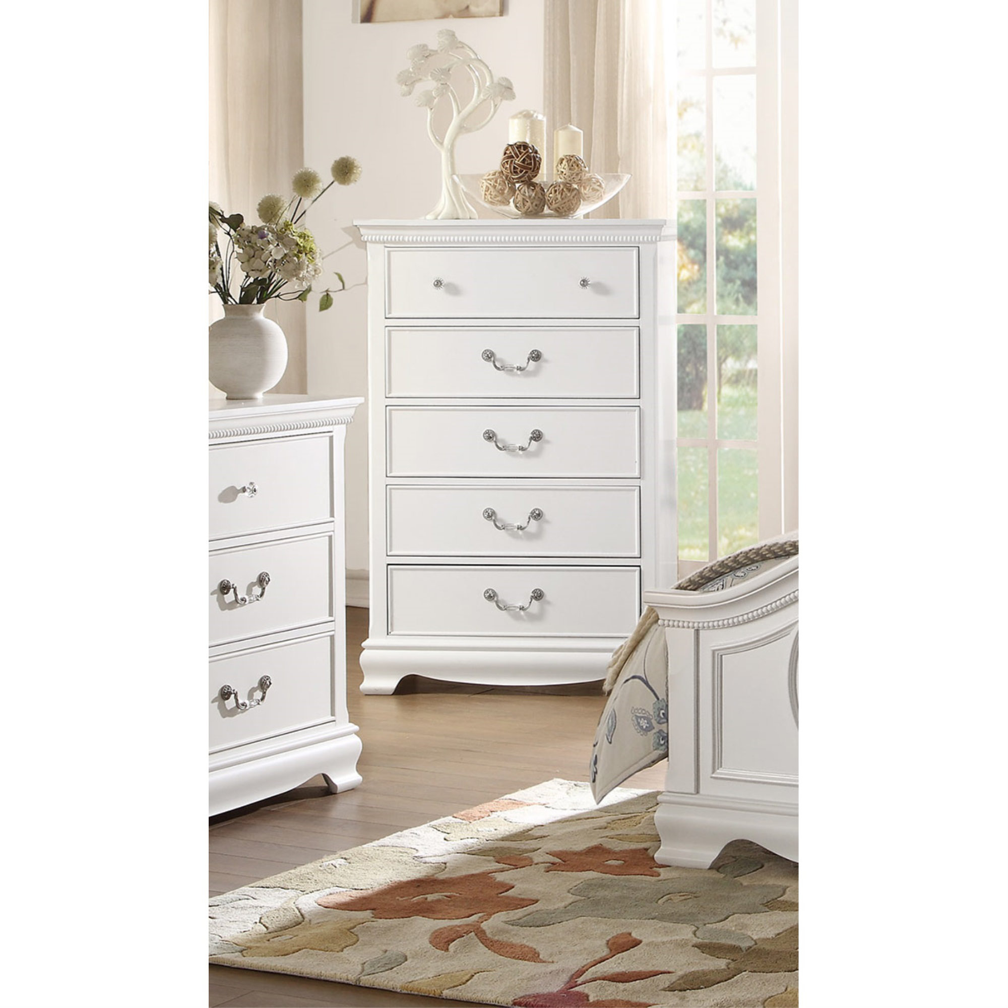 Charlton Home® Genrikh 5 Drawer Chest | Wayfair