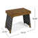 Union Rustic Oak Park Solid Wood Side Table & Reviews | Wayfair