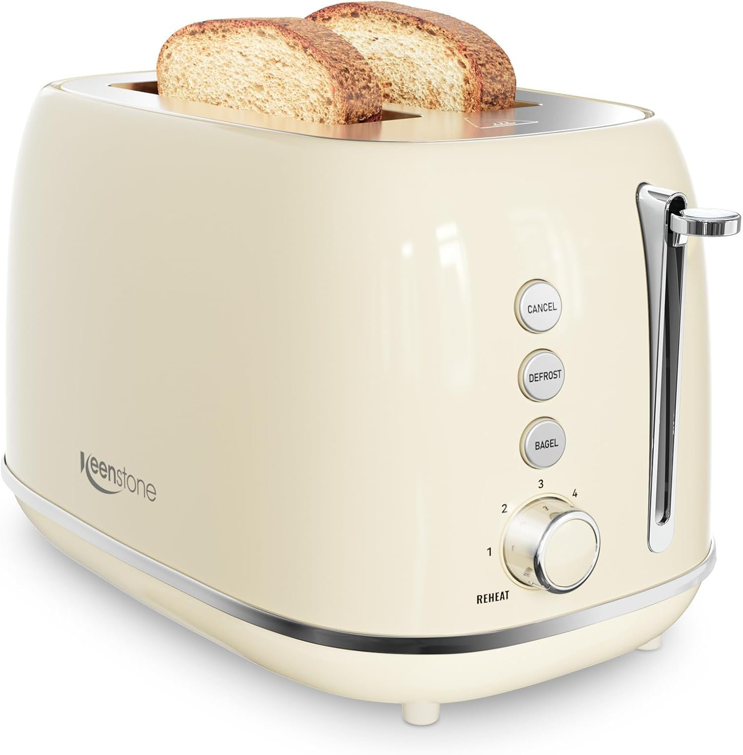 Unkoma 2 Slice Toaster Retro Stainless Steel Toaster | Wayfair