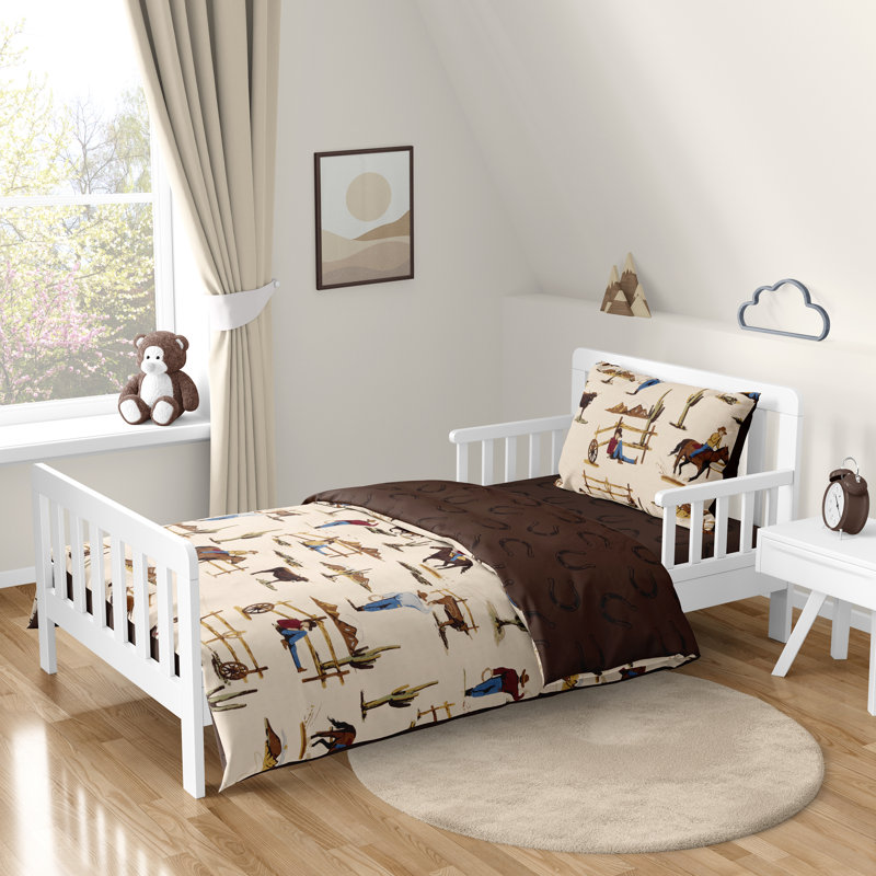 Sweet Jojo Designs Wild West Cowboy 5 Piece Toddler Bedding Set | Wayfair